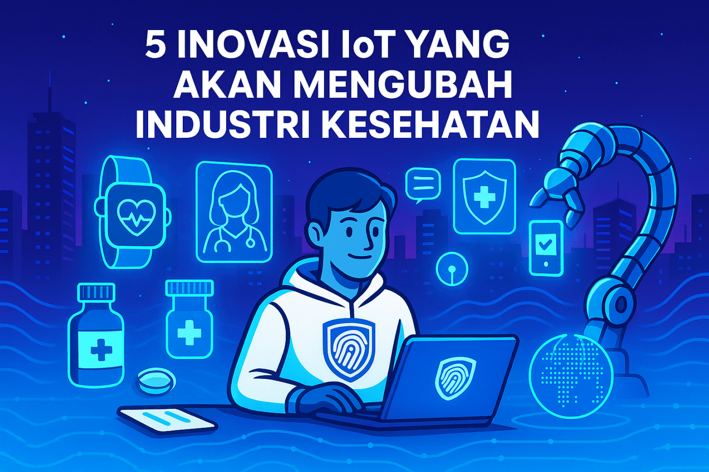 5 Inovasi IoT yang Akan Mengubah Industri Kesehatan - Sidik Cyber Media